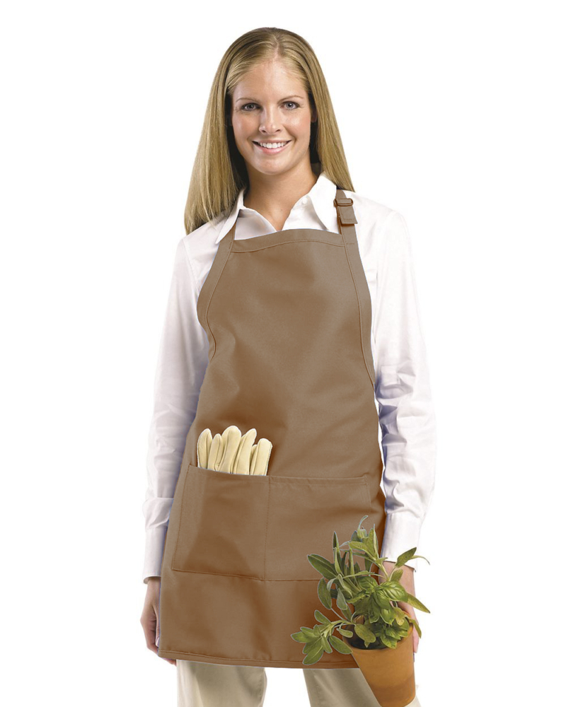 Augusta - Full Width Apron with Pockets - 5965 - Khaki | Mount Ida ...